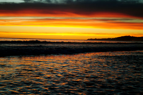 Sunset at Summerland Beach | Photo of the Day | Noozhawk