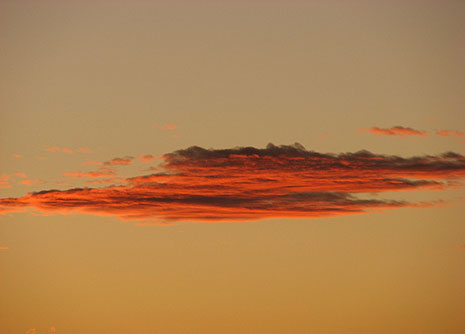 Flaming Clouds at Sunset over Los Alamos | Photo of the Day | Noozhawk