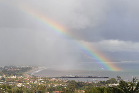 Rainbow Over the Harbor | Photo of the Day | Noozhawk