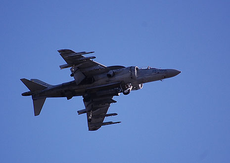 Marine Harrier Jet Over Goleta | Photo of the Day | Noozhawk