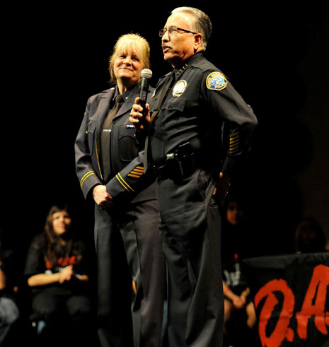 Santa Barbara Police Chief Cam Sanchez Recognizes Retiring D.A.R.E ...