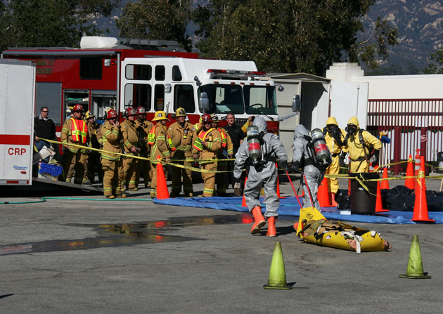 Hazmat Training Drill | Photo of the Day | Noozhawk