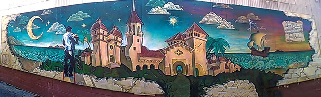 Mural in Funk Zone | Photo of the Day | Noozhawk