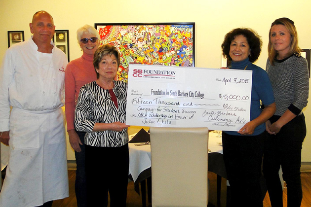 Santa Barbara Culinary Arts Donates $15,000 from Cookbook Proceeds to ...