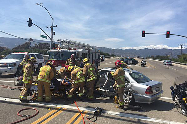 Woman Suffers Major Injuries in Two-Vehicle Collision in Goleta | Local ...