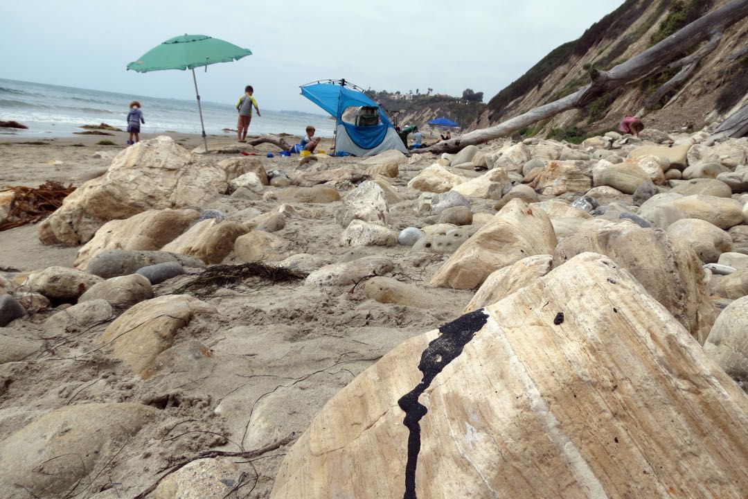 More Tarballs Washing Ashore on South Coast Beaches, But the Source May ...