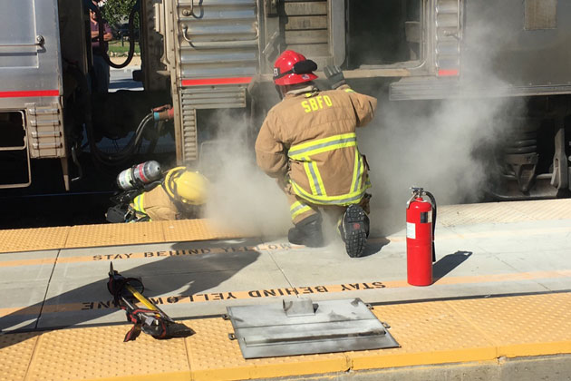 Amtrak Train Delayed After Firefighters Put Out Small Fire | Local News ...