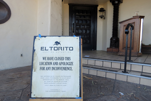 BizHawk: El Torito Mexican Restaurant Closes on Cabrillo Boulevard ...