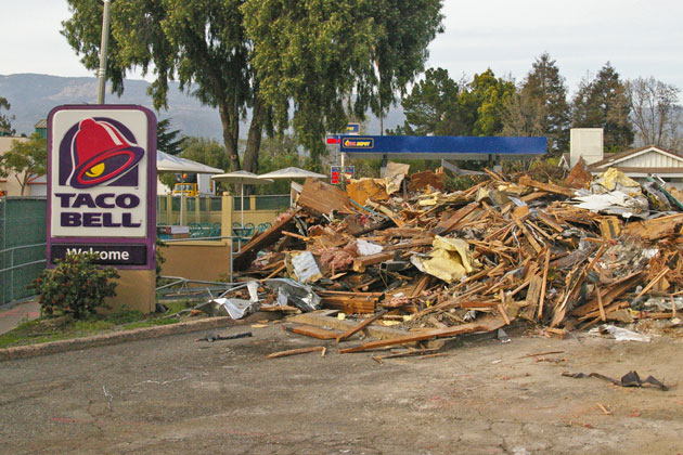 Demolished Goleta Taco Bell Will Be Rebuilt With Modern Design ...