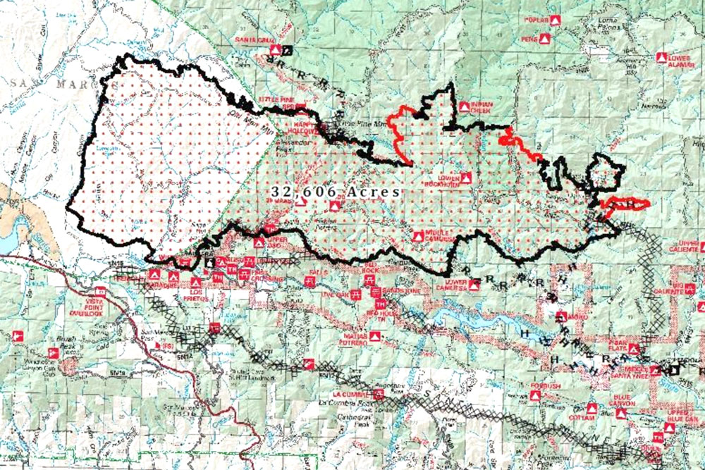 Firefighters Close to Completing Containment Lines for Rey Fire | Local ...
