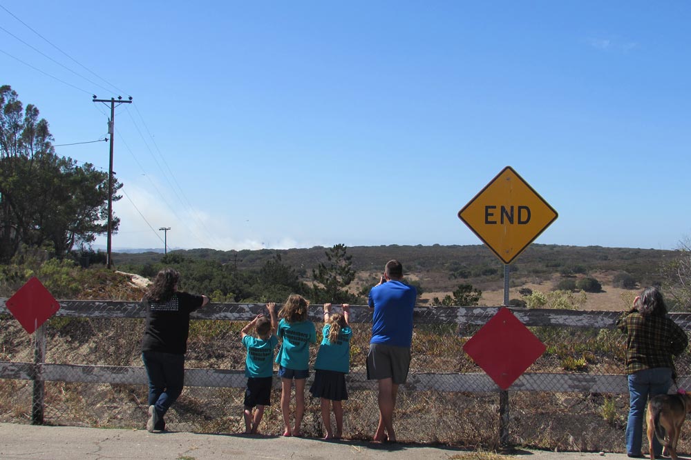 Crews Contain Canyon Fire at Vandenberg Air Force Base | Local News ...