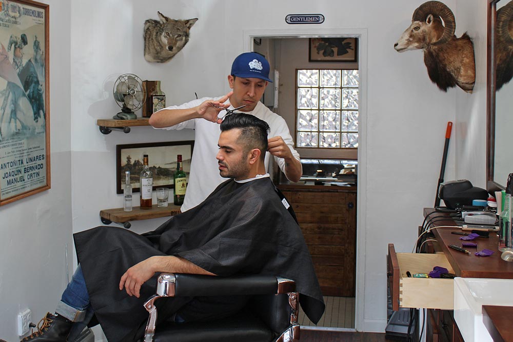 BizHawk: Wolf’s Head Annex Open for Haircuts in Tiny, Longtime Santa ...