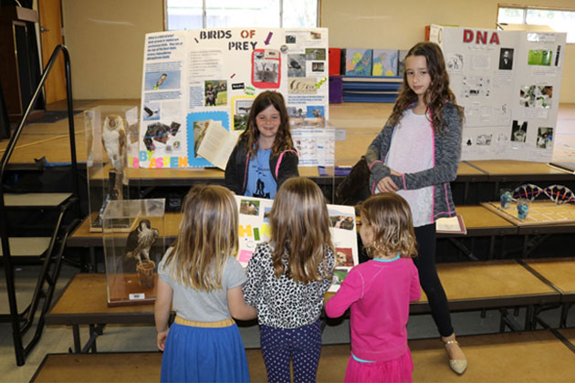 Montessori Students Get Creative at Project Fair | School Zone | Noozhawk