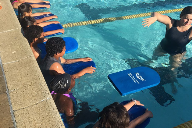 YMCA Lessons Produce School of Young Swimmers | School Zone | Noozhawk