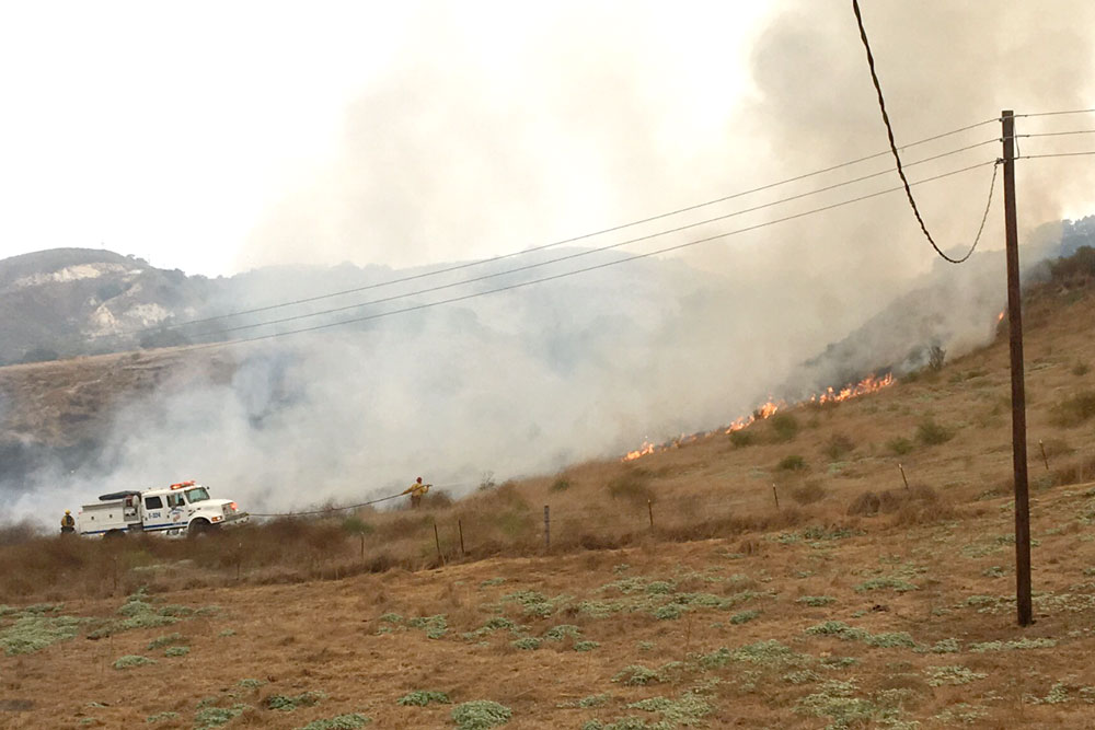 Vegetation Fire Chars 4 Acres on Cat Canyon Road Near Orcutt | Local ...