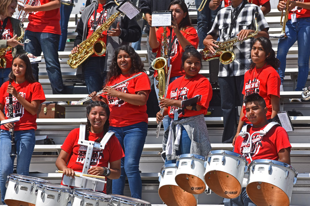 Santa Maria High School Students March Into New Academic Year | School ...
