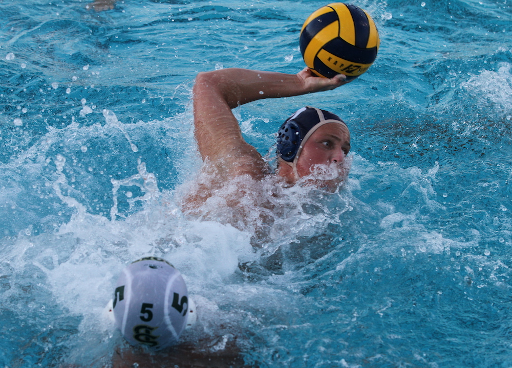 Angus Goodner, Ethan Parrish Lift Dos Pueblos Water Polo Past Santa ...