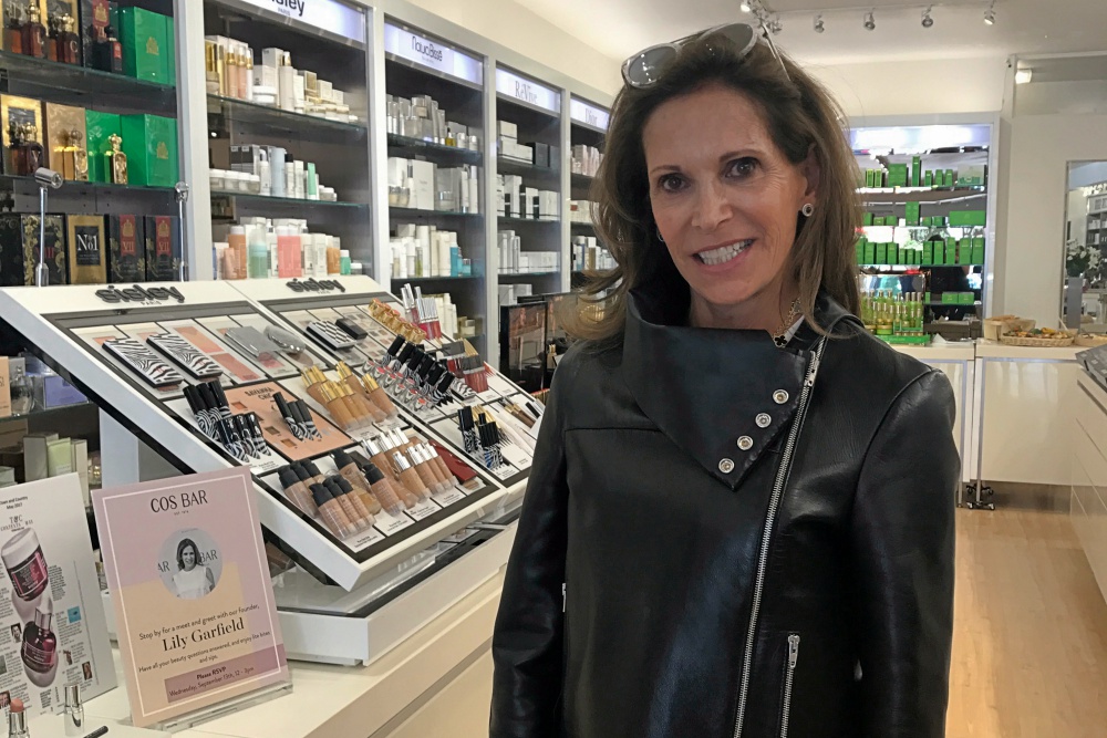 Judy Foreman: Lily Garfield Hits the Beauty Mark at Cos Bar, and Has ...