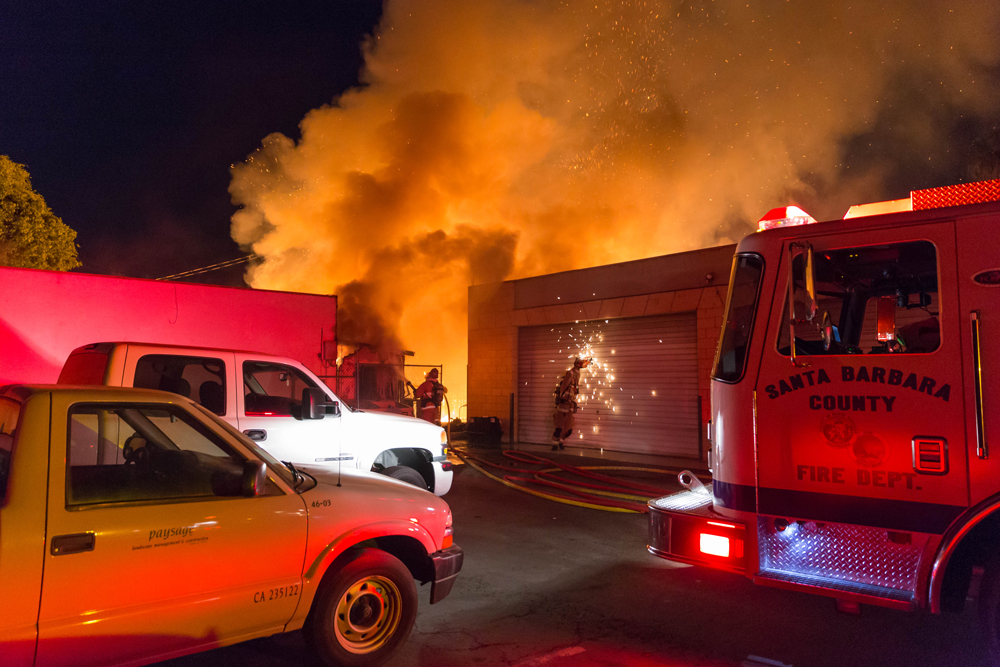 Structure Fire Damages 2 Old Town Goleta Businesses | Local News | Noozhawk