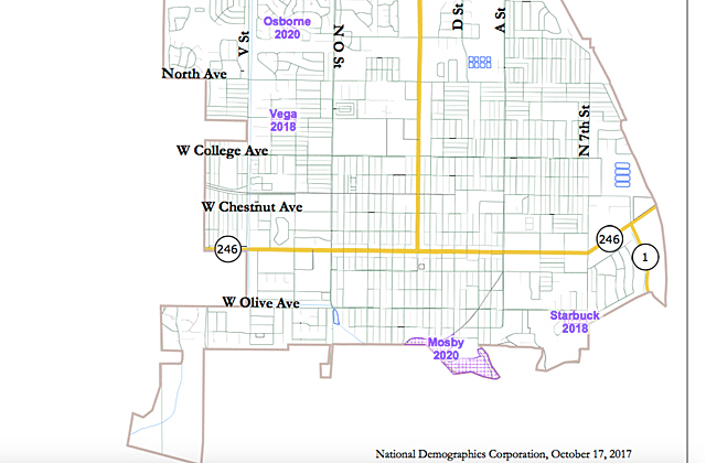 Lompoc Residents Urged To Submit Maps For Proposed Council Districts ...