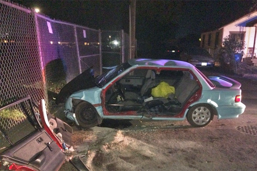 Suspected DUI Driver Crashes While Fleeing Santa Maria Police | Local ...