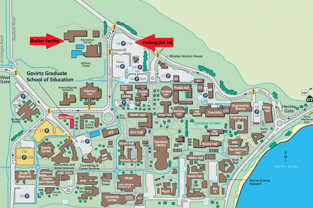 Evacuation Center Opens at UCSB as Thomas Fire Impacts Hit Region ...