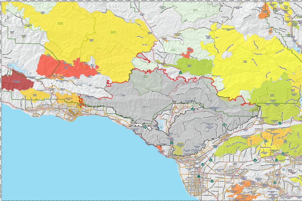 Despite ‘Wind Event,’ Crews Closing in on Taming Giant Thomas Fire ...