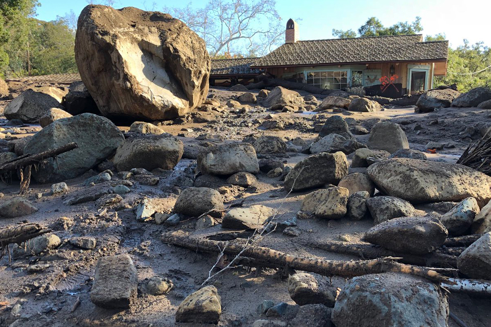‘Extreme’ Rainfall on Thomas Fire Burn Areas Created Deadly Montecito ...