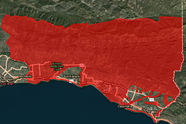 Mandatory Evacuation Orders Issued for South Coast Areas | Local News ...