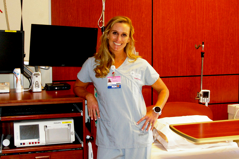 Career in Nursing Born from Child-Birth Experience at Cottage Hospital ...