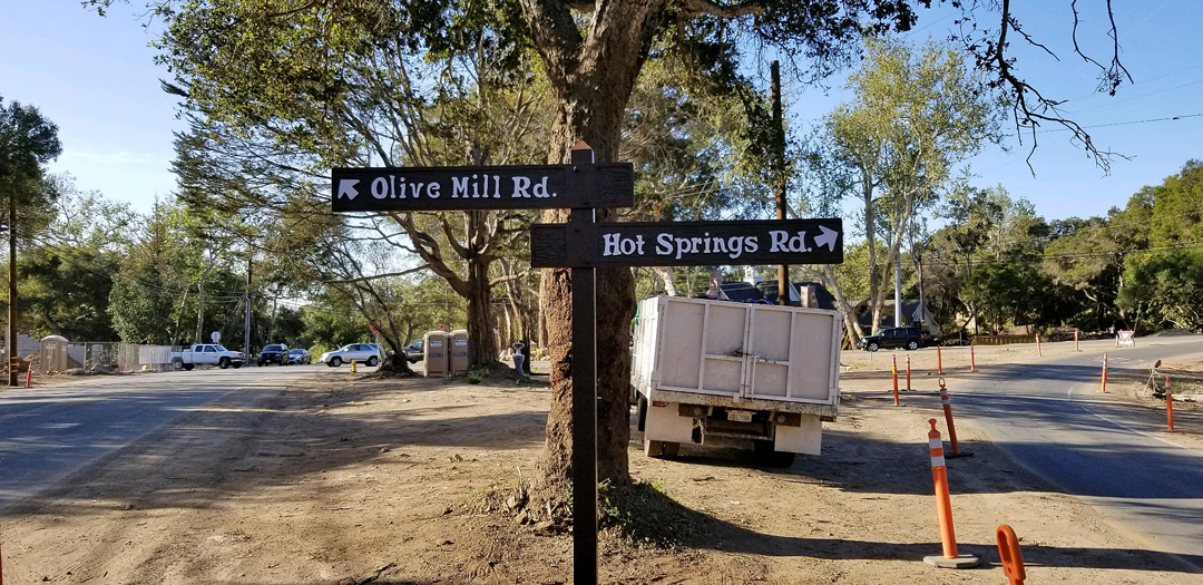Montecito Community Foundation, Volunteers Replacing Street Signs ...