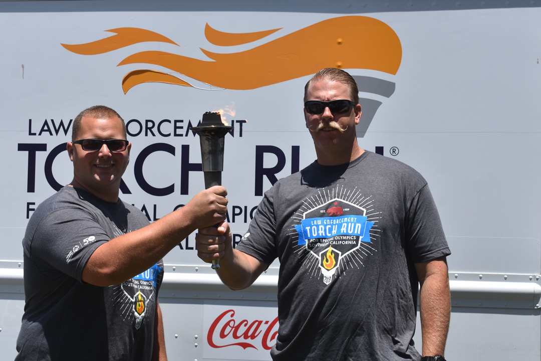 Law Enforcement Torch Run Makes Its Way Through Santa Barbara County ...