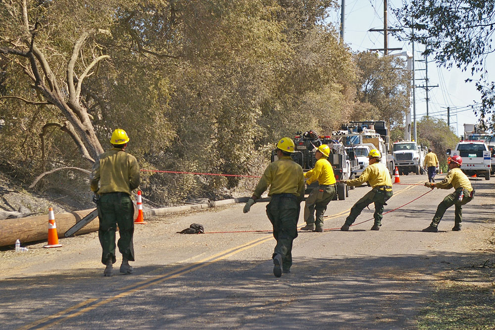 Remaining Mandatory Evacuations Lifted for Holiday Fire Area in Goleta ...
