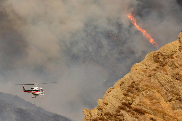 Front Fire Burns More Than 1,000 Acres East of Santa Maria Valley ...