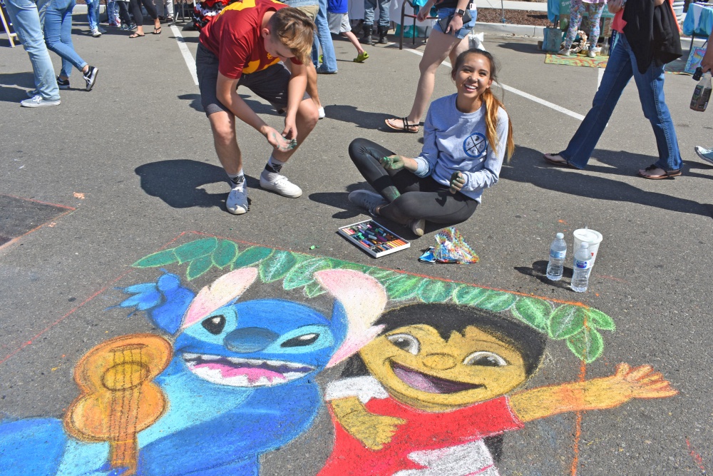 Artists Chalk the Streets in Colorful Transformation of Old Town Orcutt ...