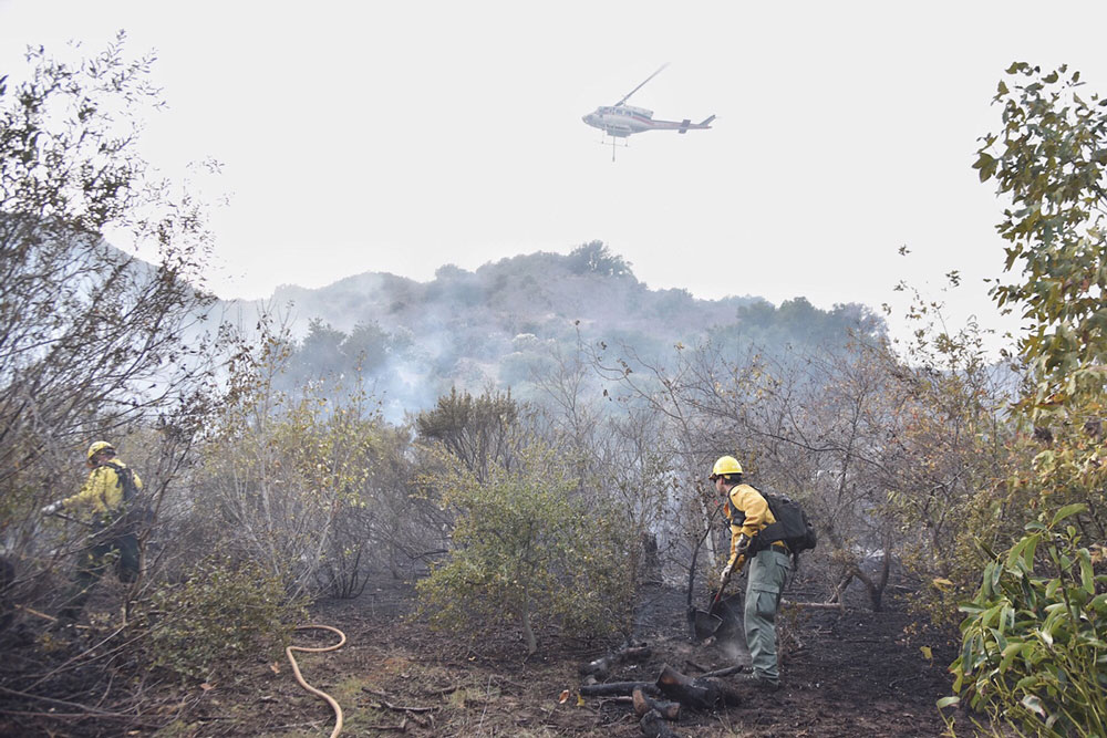 Vegetation Fire Chars 2-3 Acres in Canyon Along Gaviota Coast | Local ...