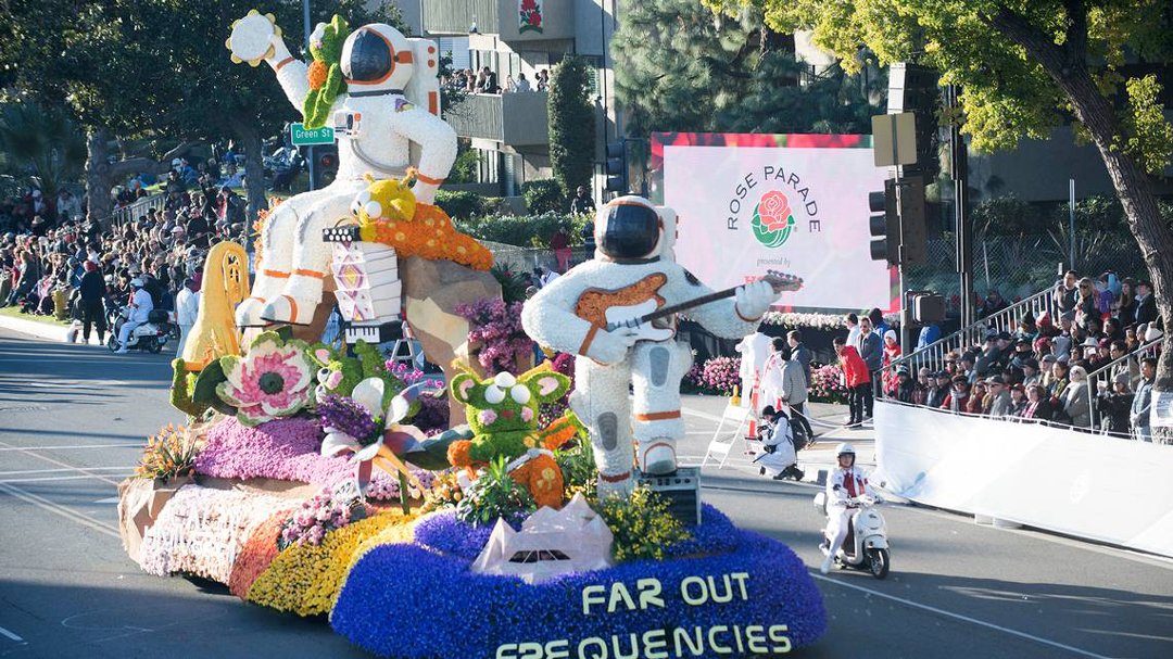 Cal Poly’s Space-Themed Rose Parade Float Earns Extraordinaire Award ...