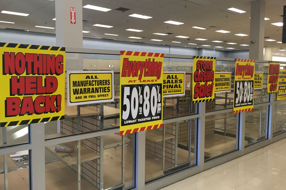 BizHawk: Sears Store in Santa Barbara Down to Its Final 4 Days ...