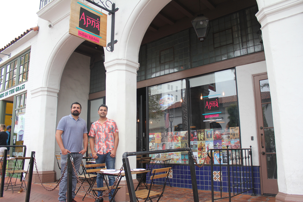 BizHawk: Apna Indian Cuisine Opens on State Street in Santa Barbara ...