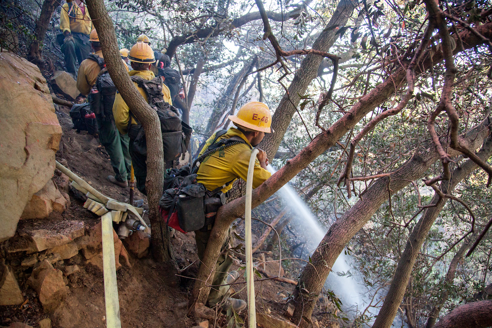 Ray Ford: ‘Triangle of Fire’ Novel Chronicles Los Prietos Hotshots ...