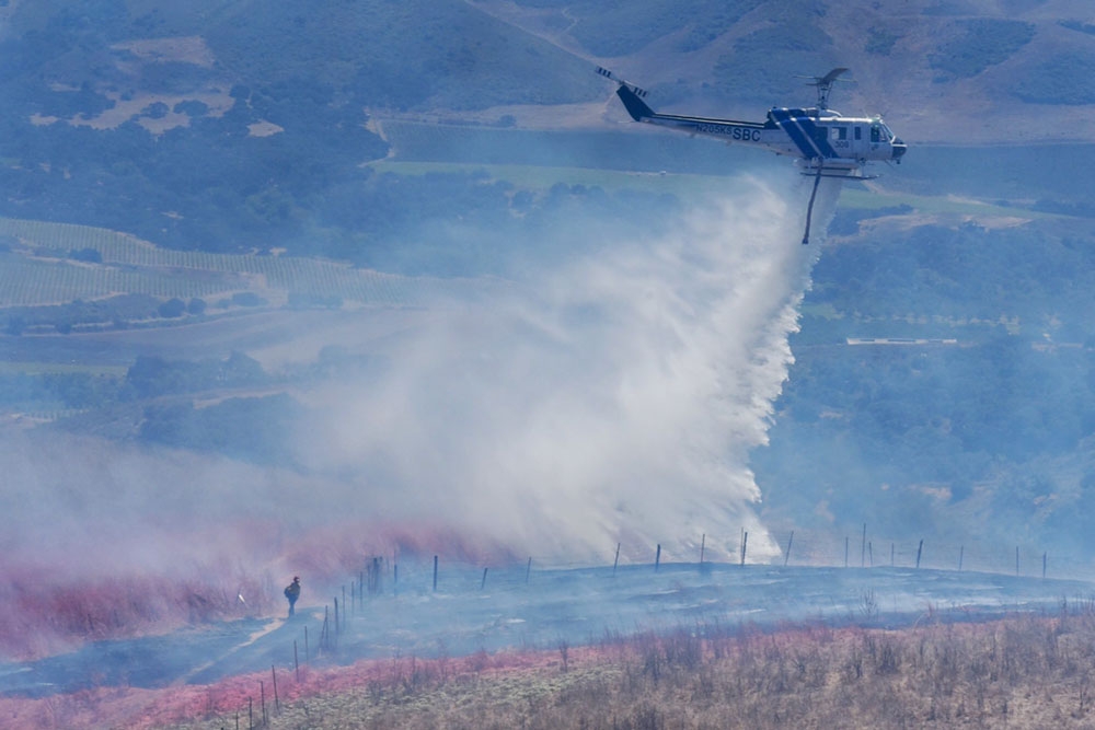 Crews Contain Vegetation Fire Off Sweeney Road in Lompoc Area | Local ...