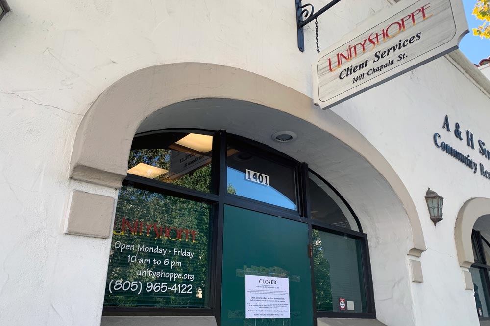Unity Shoppe in Santa Barbara Closes for 2 Months | Good for Santa Barbara | Noozhawk