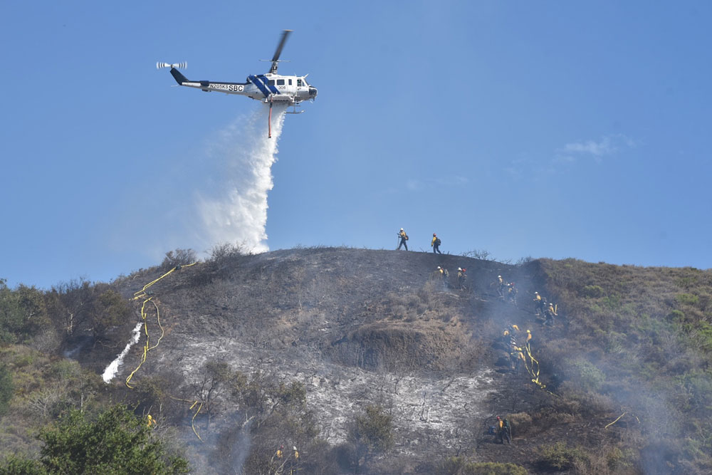 Firefighters Contain Vegetation Fire Off Jalama Road South of Lompoc ...
