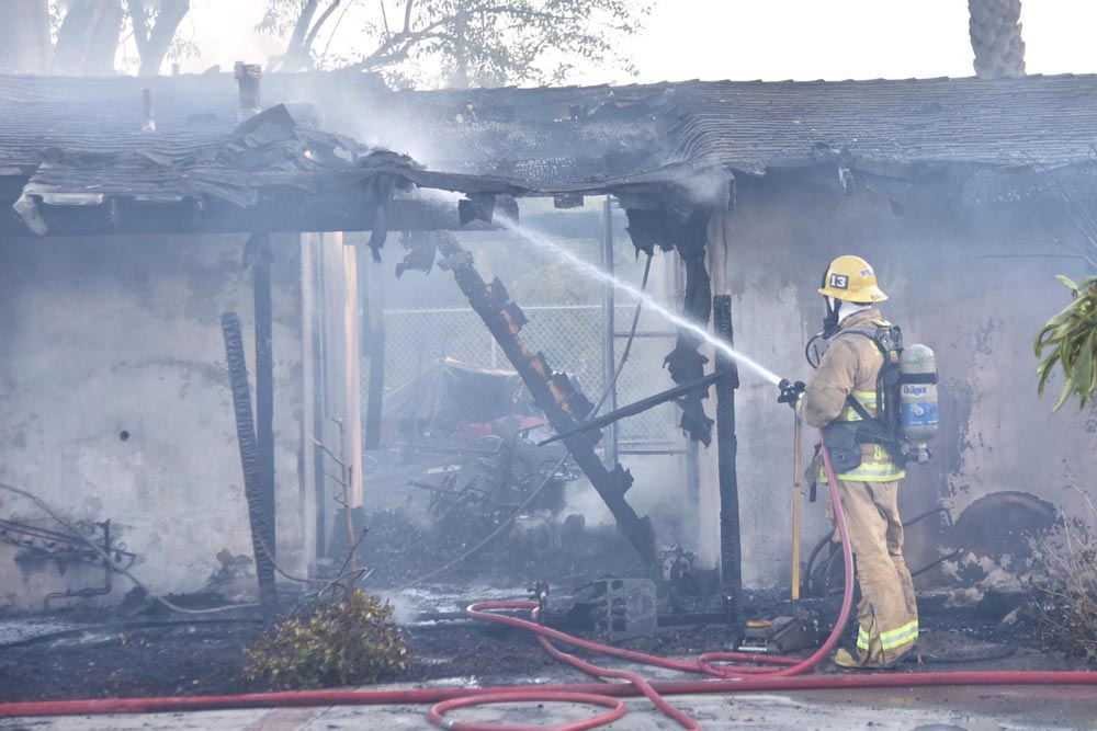 Fire Causes Major Damage to Goleta Valley Home Near Holiday Fire Burn ...
