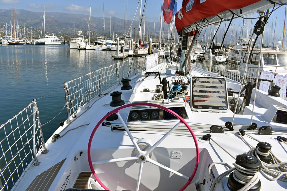 All-Female Crew of Maiden Yacht Visits Santa Barbara Harbor During ...