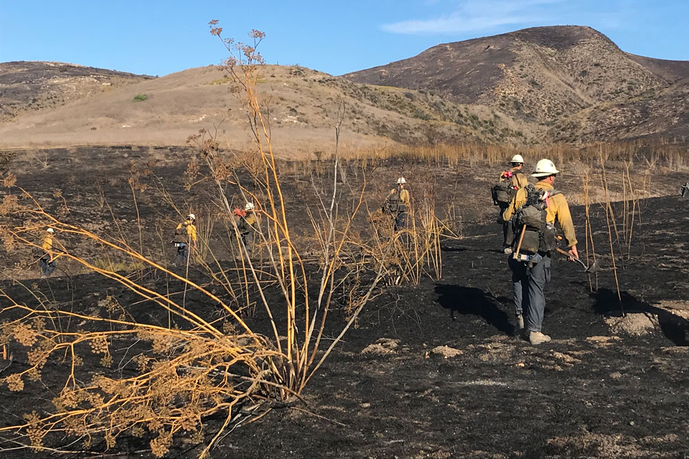 50% Containment Reached on Real Fire Burning Near El Capitán Canyon ...