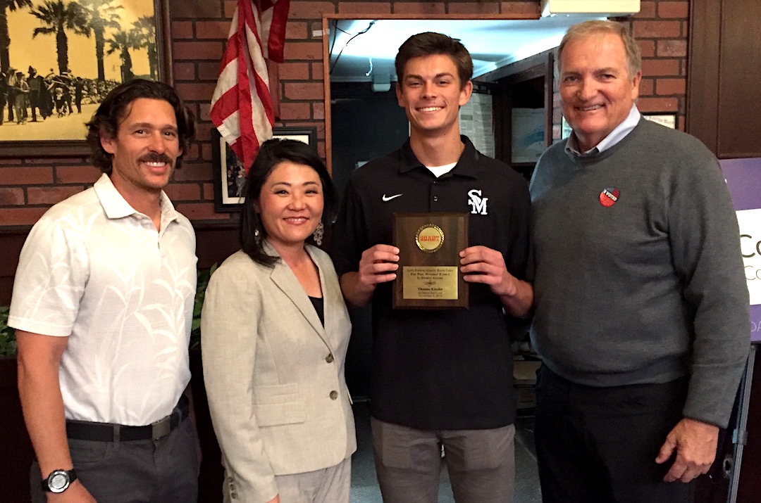 Thomas Kinzler Recognized as Phil Womble Ethics in Sports Award Winner ...