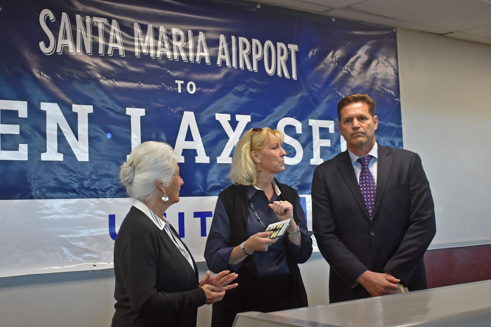 Santa Maria Airport Passengers Can Fly the Friendly Skies Again | Local ...