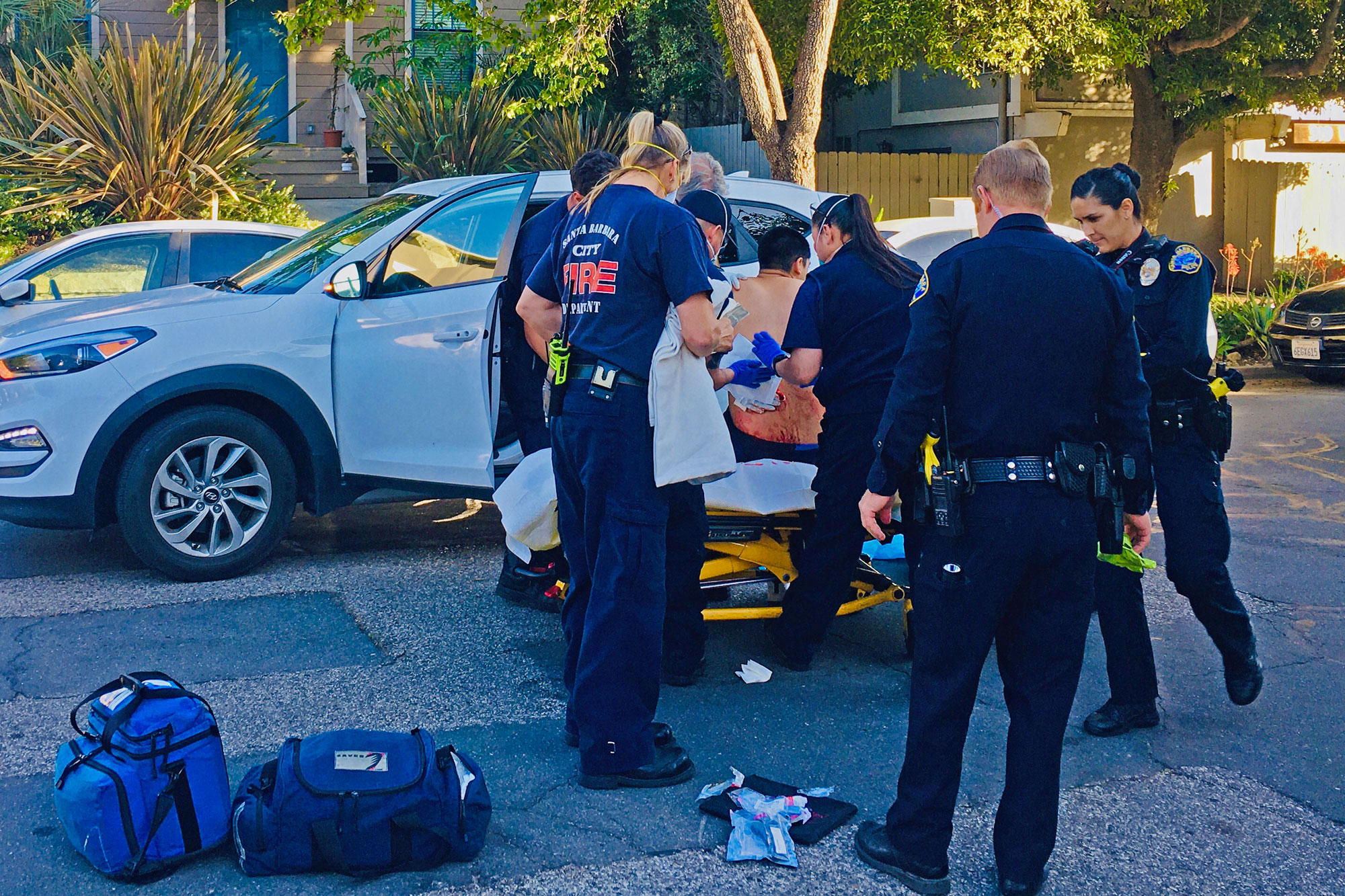 2 Treated for Stab Wounds After Suspected Gang Assault on Santa Barbara ...