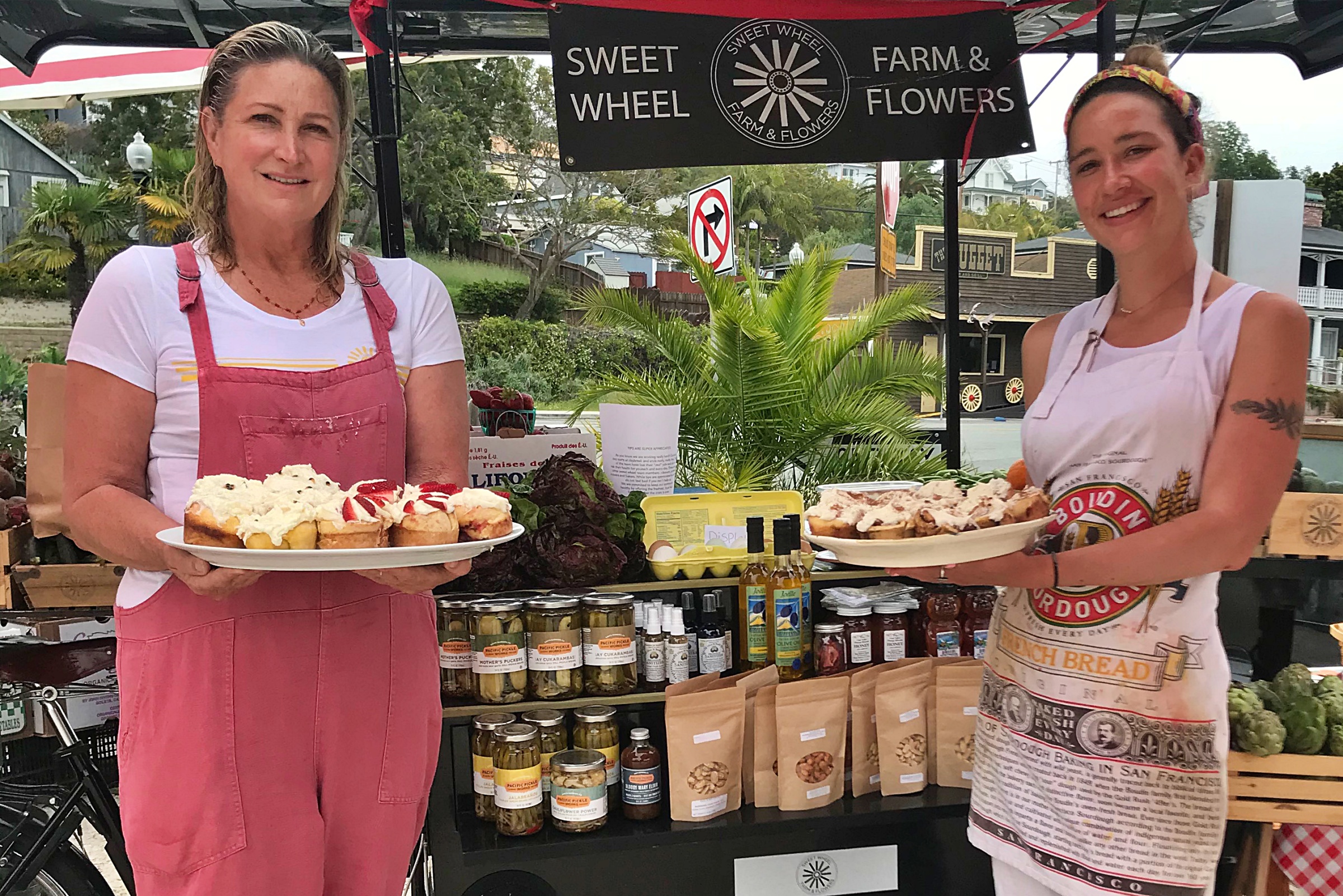 Judy Foreman: Sweet Wheel Farm & Flowers Gives Summerland a Food Boost ...